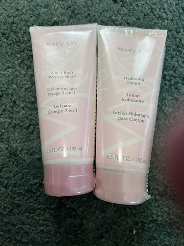 Mary Kay 2-in-1 Body Wash & Shave Full + Hydrating Lotion Size 6.5 fl ...