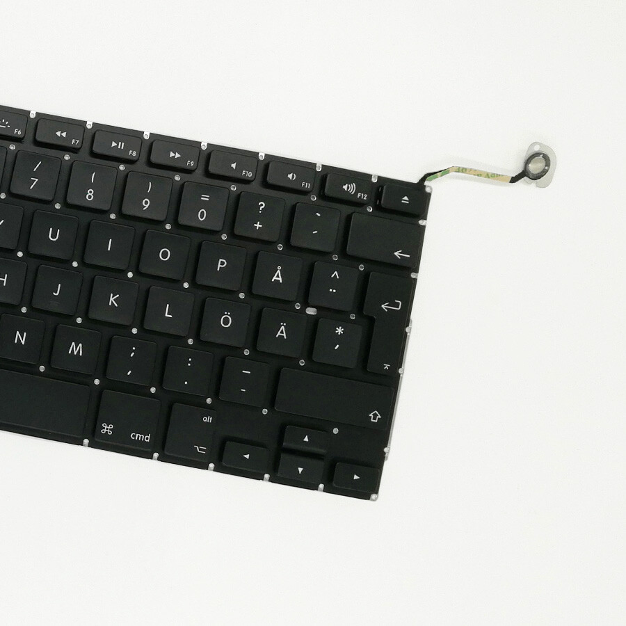 New Sweden Swedish Keyboard For Macbook Pro 15" A1286 2009 2010 2011 ...