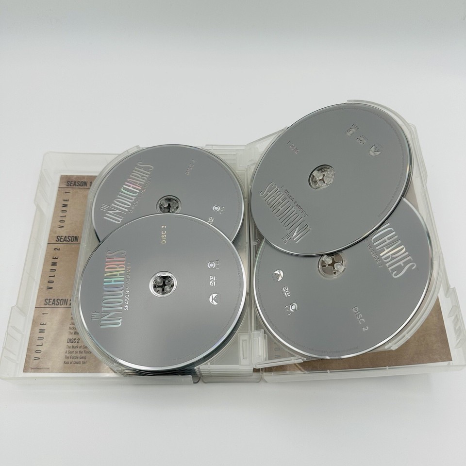 THE UNTOUCHABLES: The Complete Series • Seasons 1-4 • 1959-63 (31-DVD ...