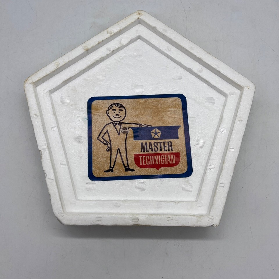 1975 Chrysler Master Technician Award Gold Tool Set Socket Wrench 9-15/ ...