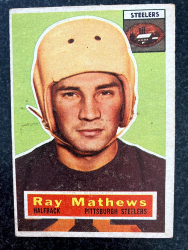 1956 Topps Set-Break # 75 Ray Mathew Steelers B19 | eBay