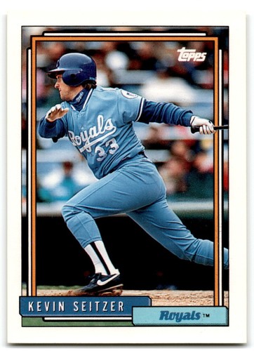1992 Topps Kevin Seitzer Kansas City Royals #577 | eBay