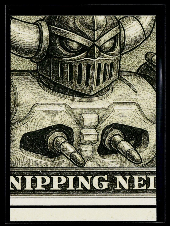 Mad Scientist 40K GPK Spoof ~ CHINESE $$ PUZZLE BACK #'d 1/1 ~ They ...