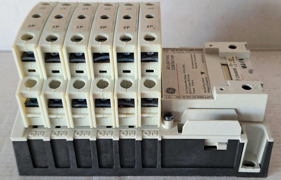 General Electric GE 10 Pole Lighting Contactor CR460B, CR460XP32 | eBay