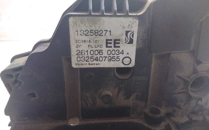 13258271 FRONT RIGHT DOOR LOCK / 35259 FOR OPEL CORSA C 1.2 16V CAT Z ...