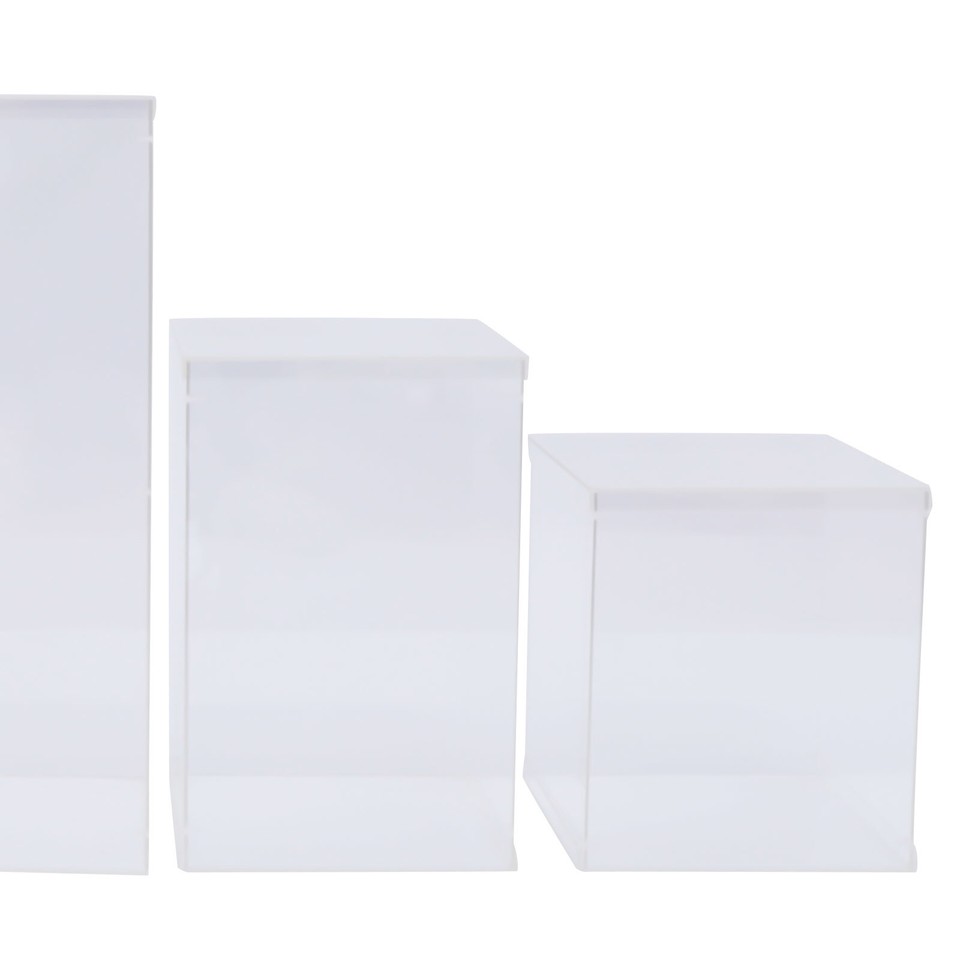 Modern 5x Transparent Acrylic Clear Flower Stand Box Display Rack ...
