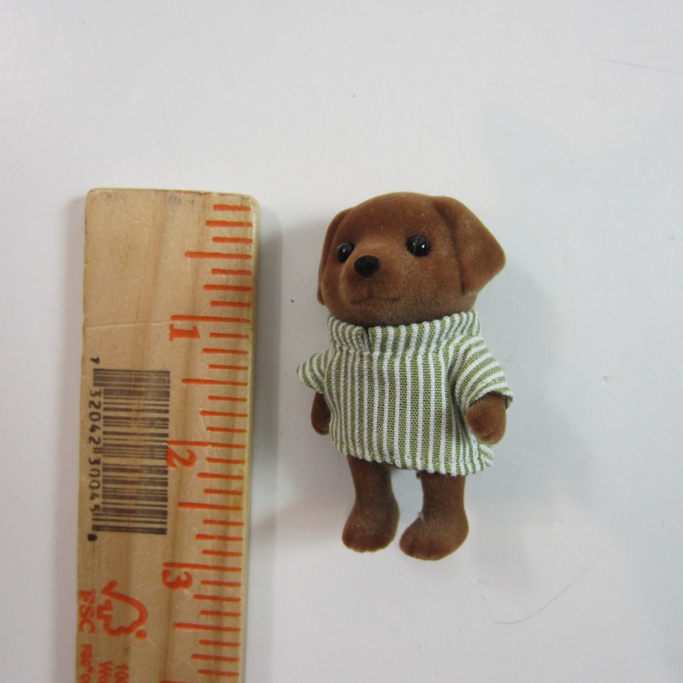 Sylvanian Families Chocolate Labrador Family Epoch Calico Critters | eBay