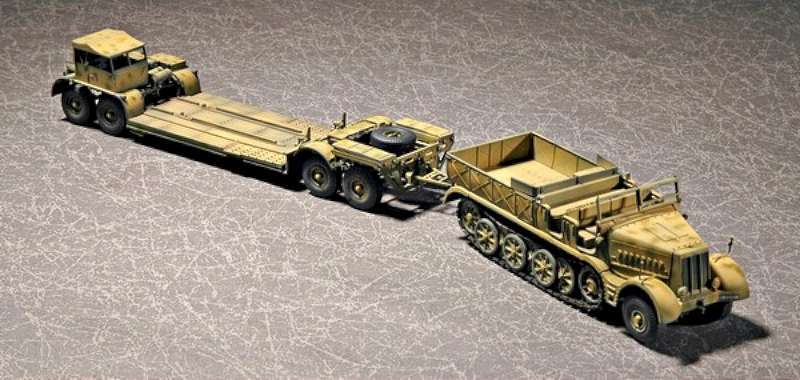 1/72 German SdKfz 9 18-Ton Halftrack w/SdAh116 Trailer | eBay