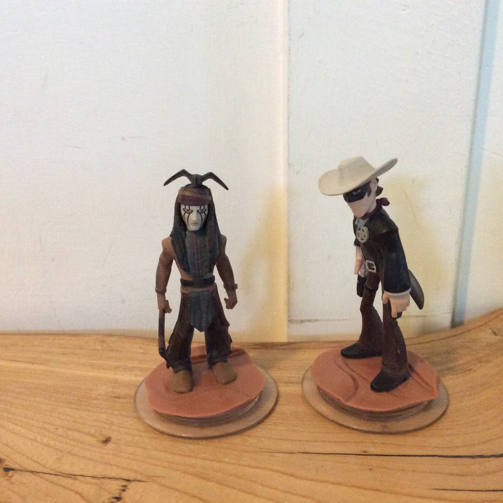 Disney Infinity 1.0 The Lone Ranger & Tonto Game Character Figures (Lot ...