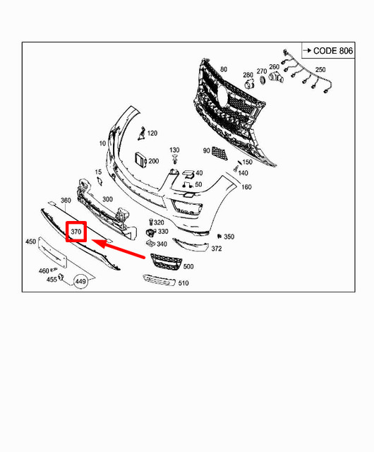 A1668852138 2017-2019 GLS 450 MERCEDES BENZ OEM Trim Panel/bumper for ...