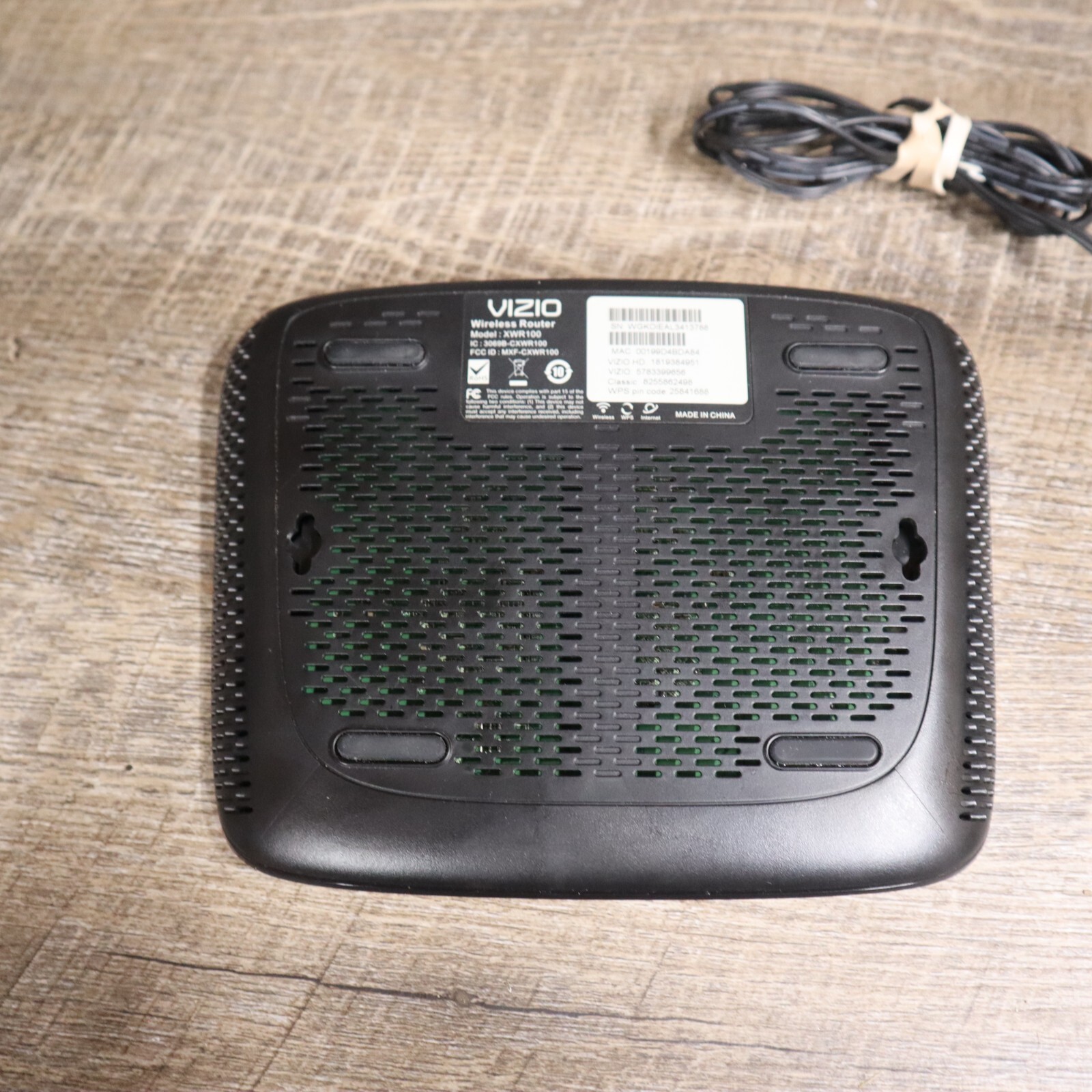 Vizio Dual Band HD Wireless Internet Router Model XWR100 w/ Power Cord ...