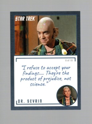 2020 STAR TREK TOS ARCHIVES & INSCRIPTIONS DR. SEVRIN #90 VARIATION #8 ...