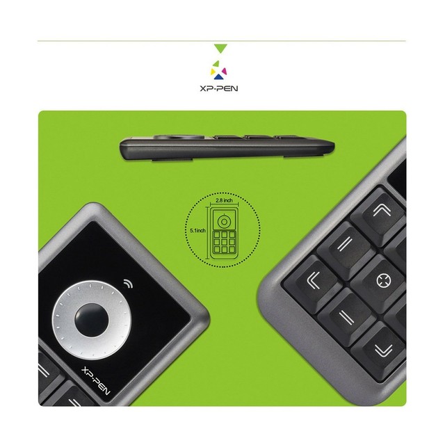 XP-PEN AC19 Shortcut Remote Express Keys Keyboard for Drawing Display ...