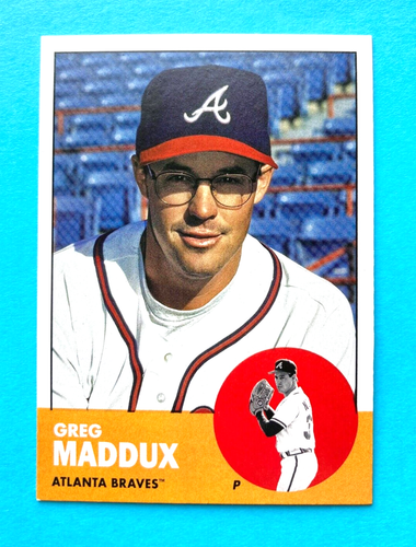 Greg Maddux 2022 Topps Archive Retro Look # 86 Atlanta Braves | eBay