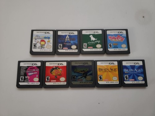 Nintendo DS Game Lot of 9 - cart only | eBay