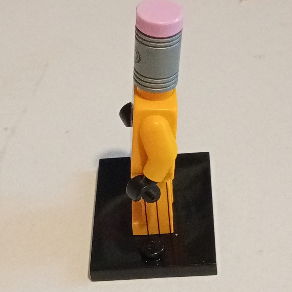 LEGO Pencil Guy Minifigure – CMF Series 18 (71021) | eBay UK
