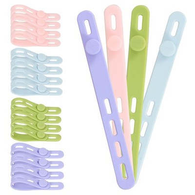 20 Pcs Reusable Cable Tie Cord Ties for Electronics Organizer Fastener ...