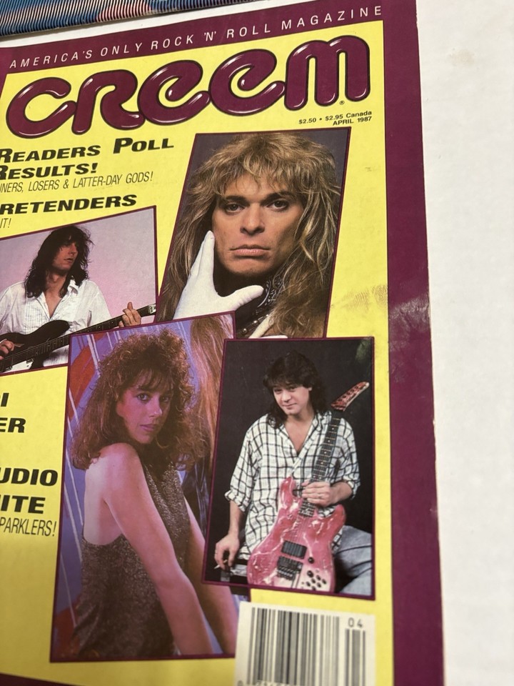 CREEM MAGAZINE Jun. 1988 Nov. 1988, April 1987, Robert Clay, Madonna | eBay