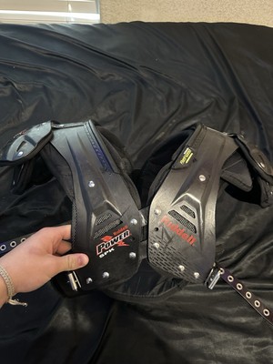 Riddell Power SPx Football Shoulder Pads QB/WR, medium, 38"-40", 17"-18 ...