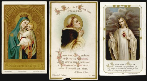 lotto santini-holy cards lot-lot images pieuses-konvolut ...