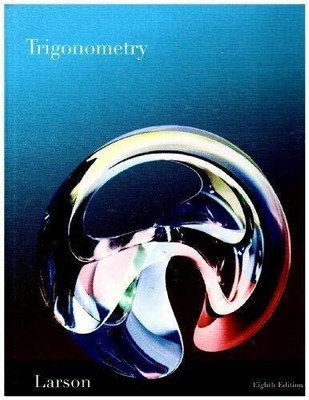 TRIGONOMETRY HIGH SCHOOL ED LEVEL 1 By Professor Ron Larson - Hardcover ...
