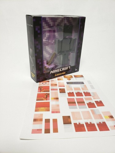 2016 Mattel SDCC Minecraft Player One Survival Mode Teela Skin Figure ...