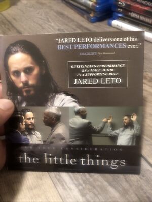 The Little Things DVD PROMO Jared Leto Denzel Washington For Your ...