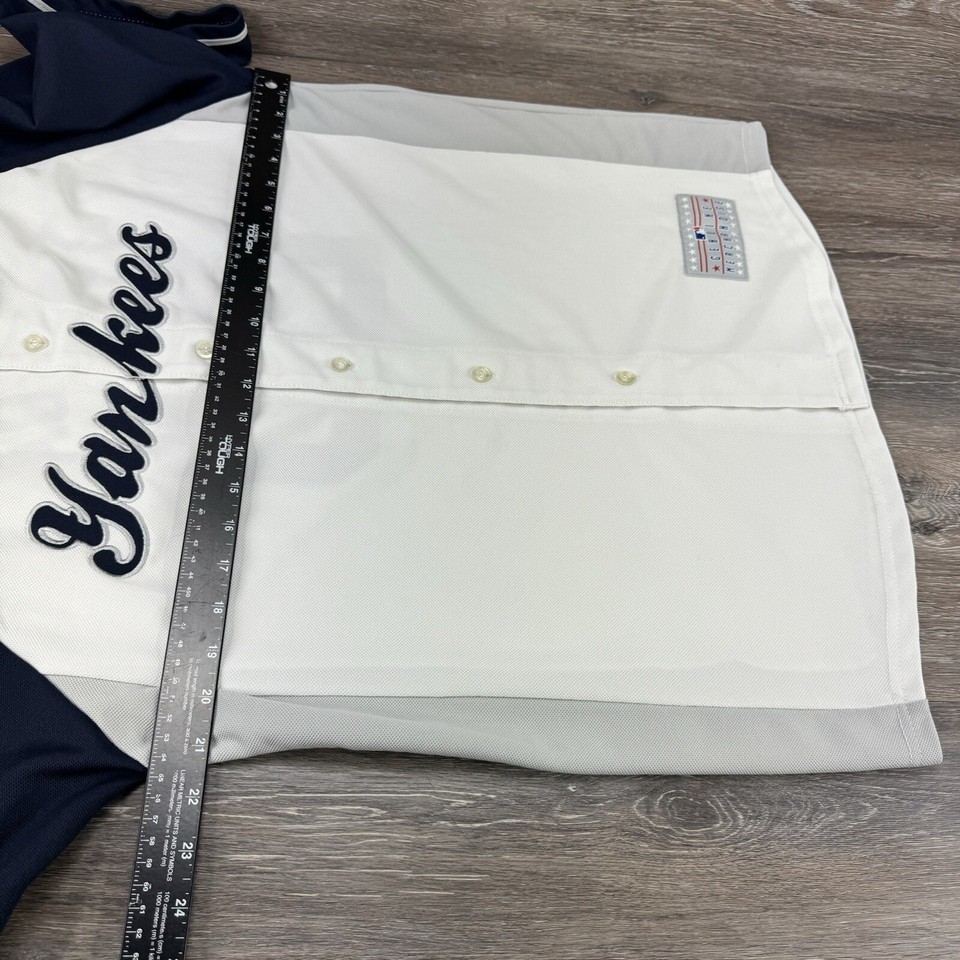 Genuine Merchandise Yankees MLB Jorge Posada Jersey Stitched Youth XL ...