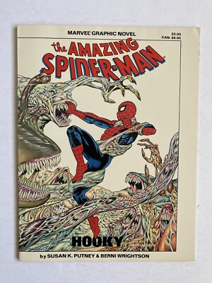 Marvel Graphic Novel (1986) The Amazing Spider-Man Hooky Susan Putney ...