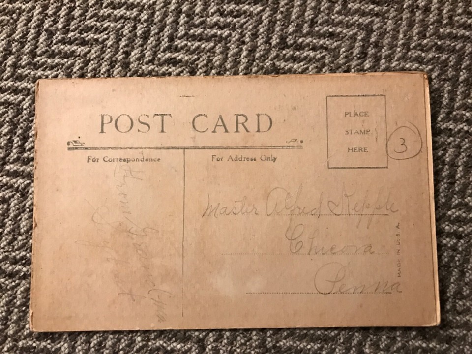Antique Postcard - Love To My Best Friend - Embossed - free postage | eBay