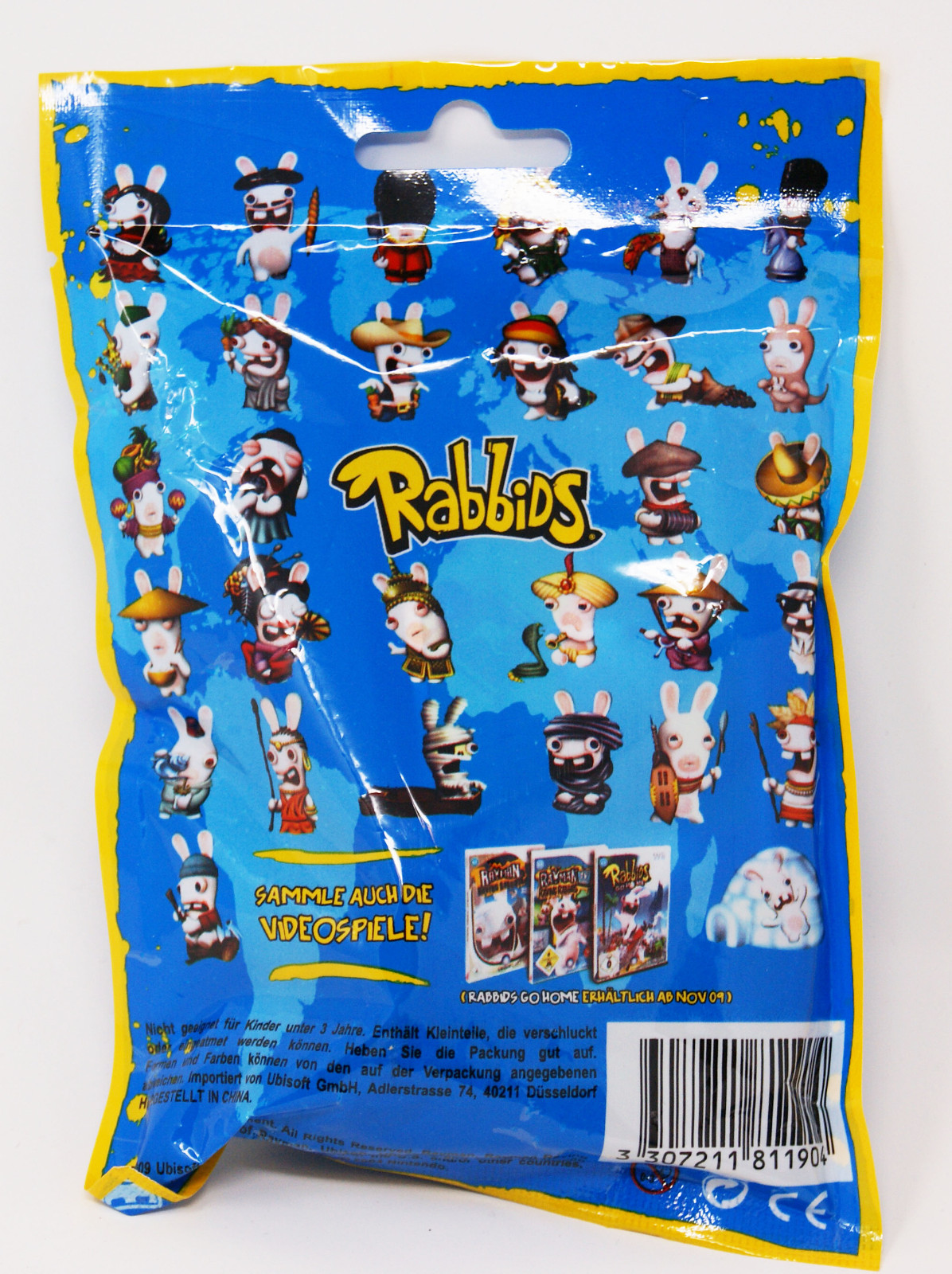 Ubisoft - Rabbids - Erobern die Welt - 5x Blind Bags - Figur + 2 Karten ...