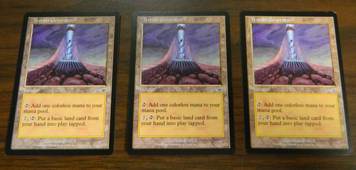 MTG Nemesis Uncommon Land Terrain Generator x3 Unplayed - NM Condition | eBay