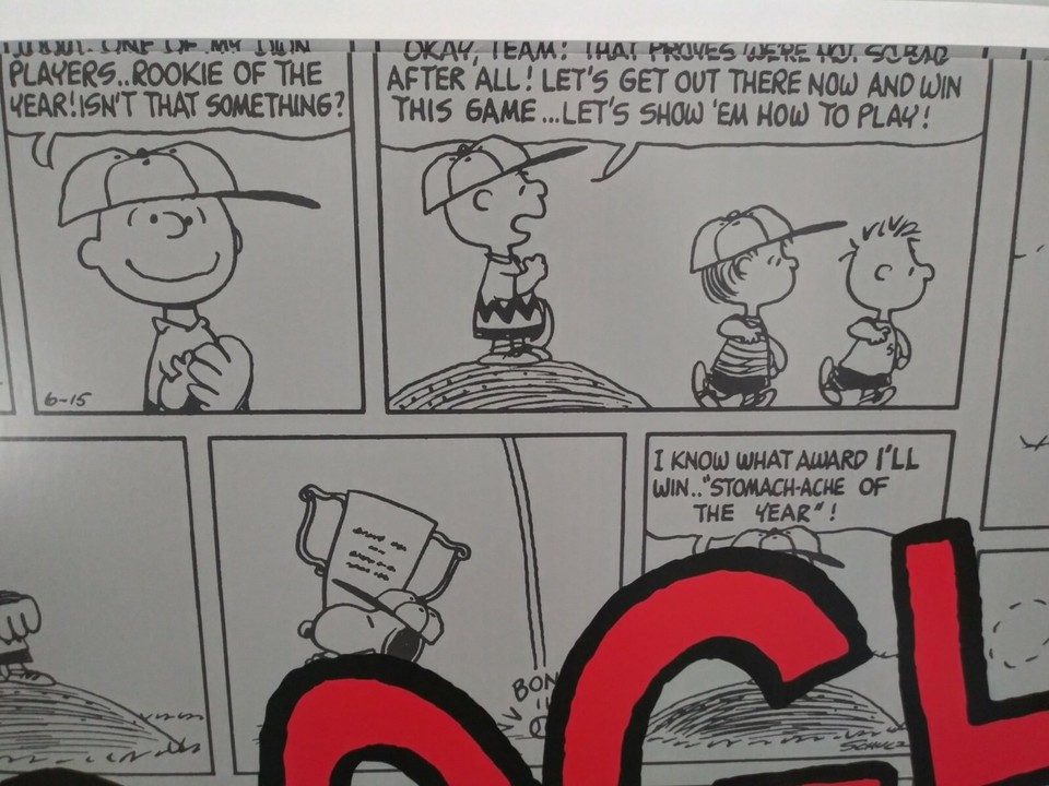Peanuts Charlie Brown Snoopy Cartoon Christmas Gift Xmas Massive 🎅 Art ...