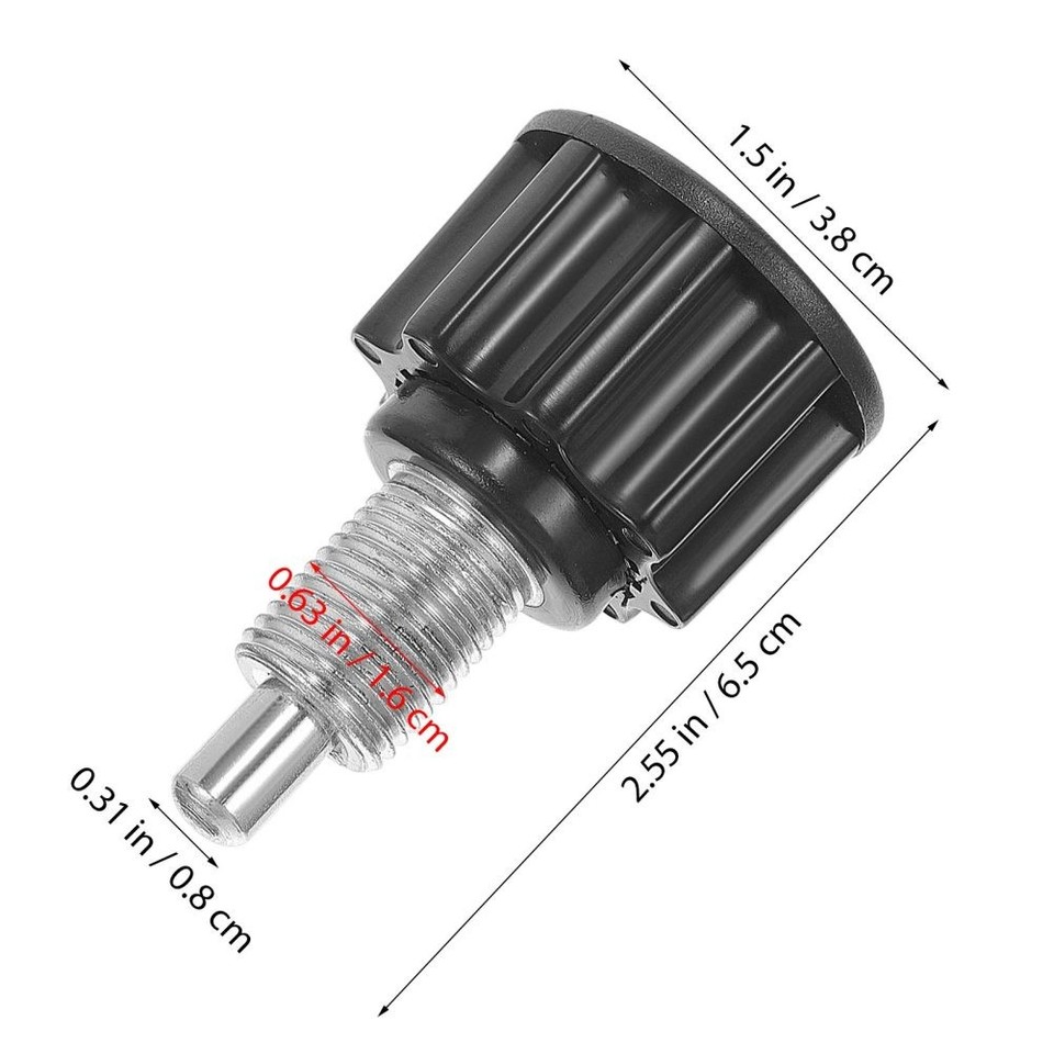 3 Pieces Exercise Bike Replacement Parts Gym Pin Indoor Pull Knob ...