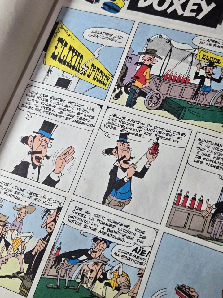 Lucky Luke L’Élixir du Docteur Doxey EO Dupuis Morris BD ancienne ...