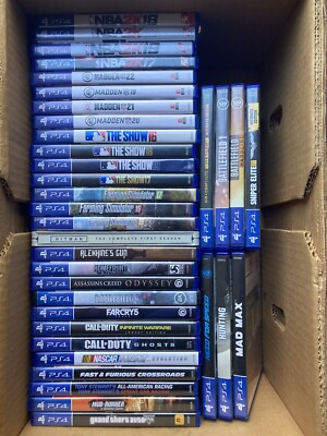 ps4 games lot bundle used | eBay