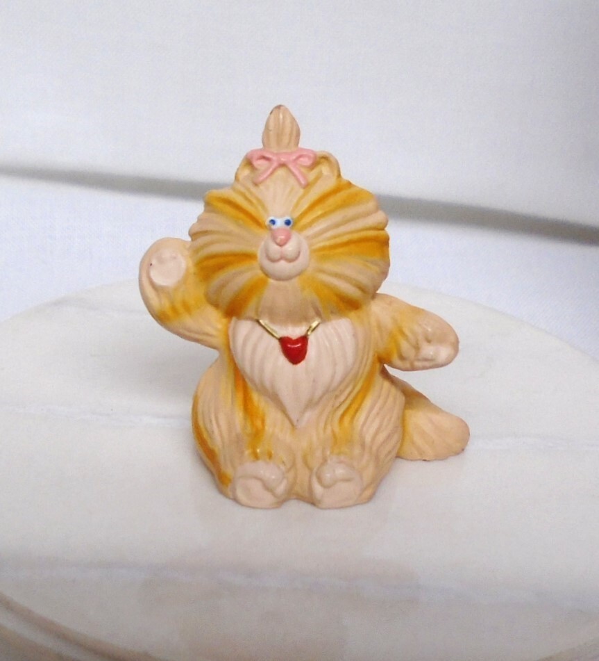 Lot of 3 Hallmark Everyday Merry Miniatures Purrrsonality 1987 Taffi ...
