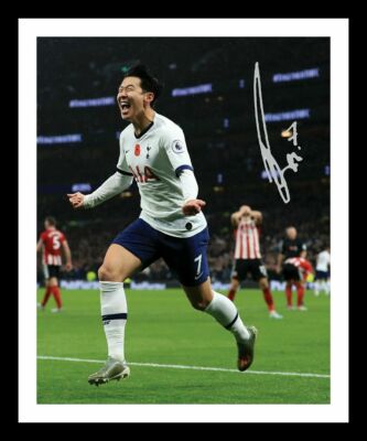 Son Heung-Min - Tottenham Hotspur Autograph Signed & Framed Photo | eBay UK