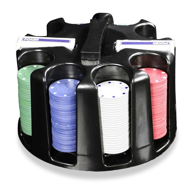 Pokerset mit Poker Caddy 200 POKERCHIPS & 2 Kartendecks online kaufen ...