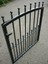 MANOR HEAVY DUTY GARDEN METAL GATE 46" OP x 36" TALL STRONG WROUGHT ...