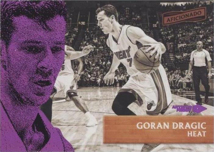 2016-17 Panini Aficionado - Goran Dragic #69 Artist's Proof Red (Purple ...