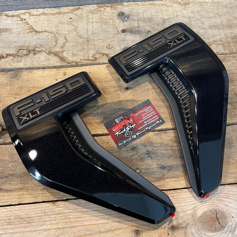 2021+ Ford F-150 Fender Emblem Badge | ML3Z | Genuine OEM | Black ...