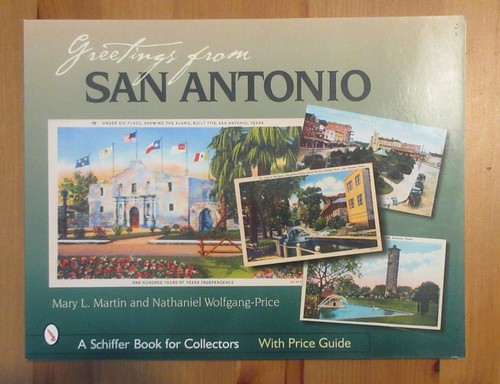 reference book VINTAGE POSTCARDS SAN ANTONIO TEXAS postcard bexar ...