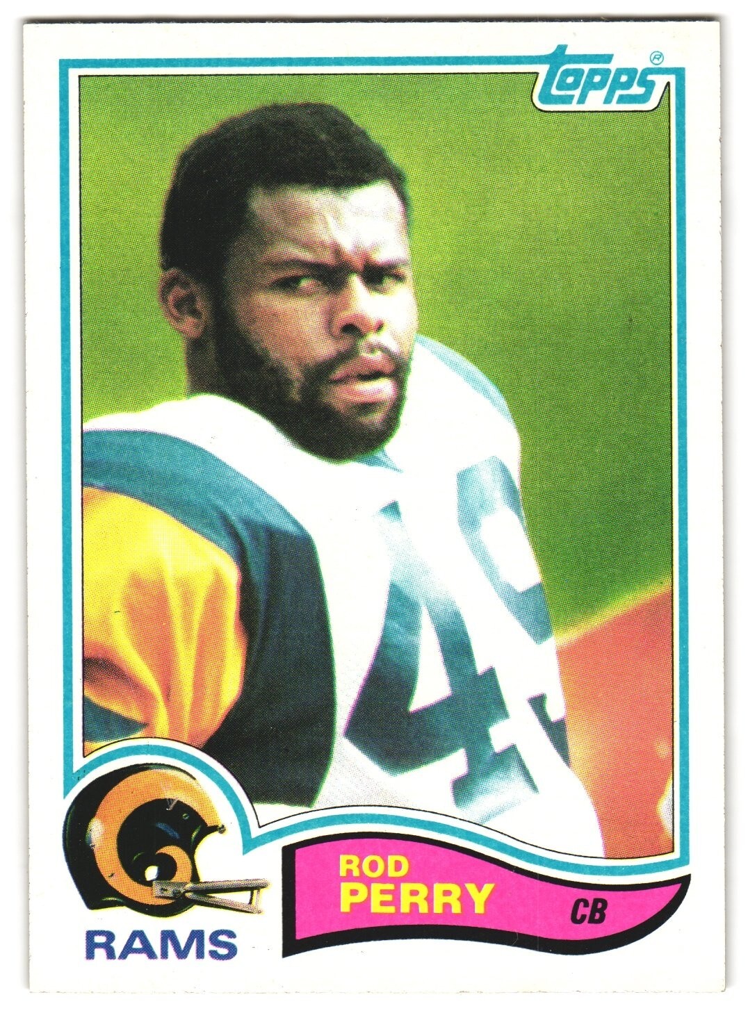 Rod Perry 1982 Topps NFL Card #382 | eBay