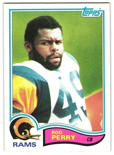 Rod Perry 1982 Topps NFL Card #382 | eBay