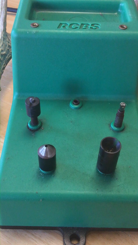 RCBS Brass Boss, Case Prep Center, Reloading Equipment, 5 Stations, 110 ...