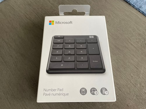 Microsoft Number Pad - Bluetooth - 23O-00015 | eBay