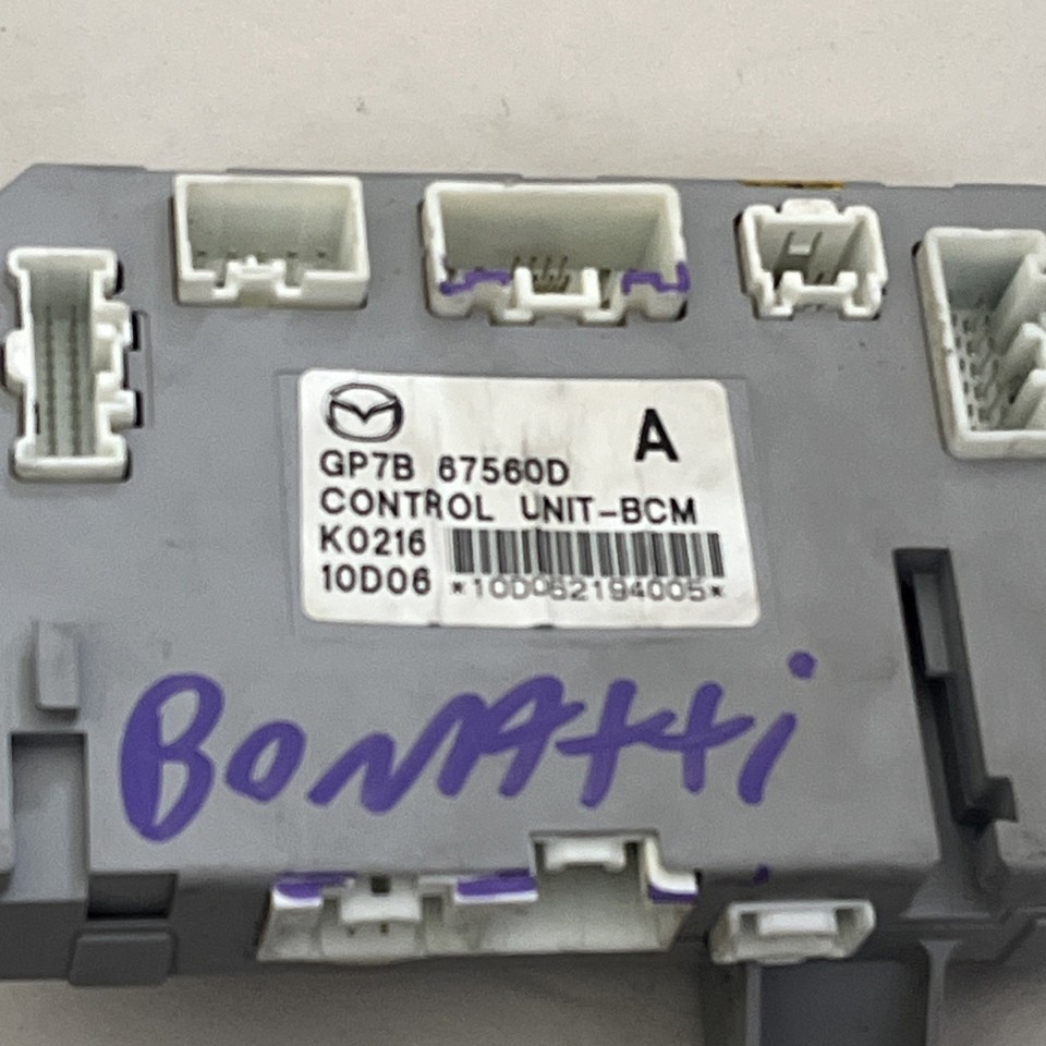 2006-2007 Mazda 6 BCM Body Control Module GP7B-67560D | eBay