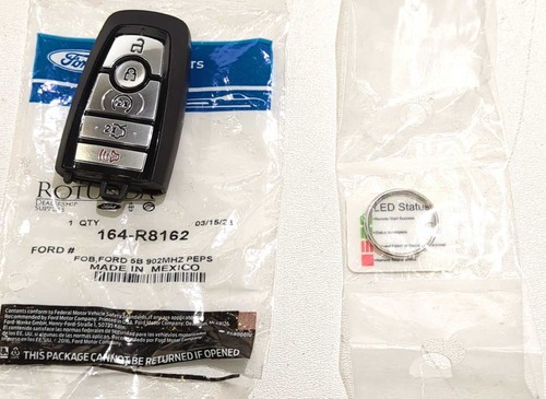 New OEM genuine Ford Smart Remote Start Key FOB 2018-2021 Mustang 164 ...