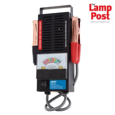 Draper 08087 Battery Drop Tester - For 6V & 12V Batteries Up To 100A | eBay